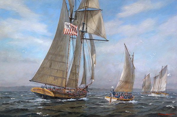 Battle of Craney Island 200th - Coast Guard
